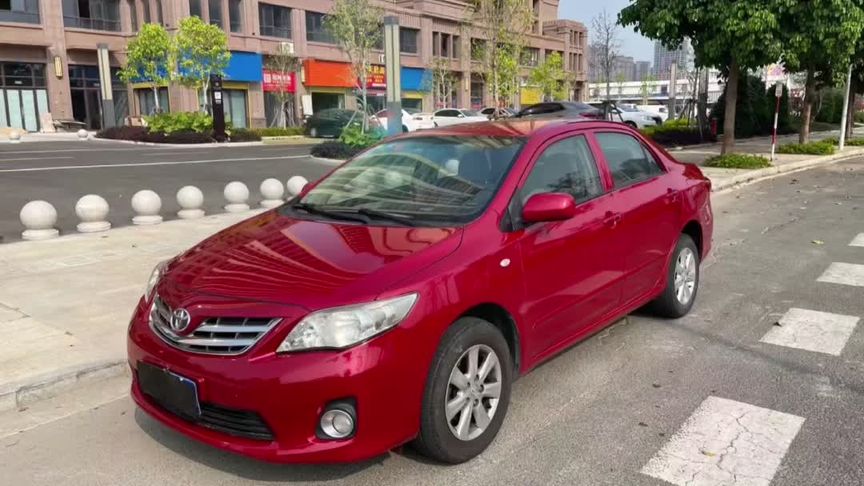 2012年丰田卡罗拉自动1.6 本地一手车 精品车况 实表5万多公里