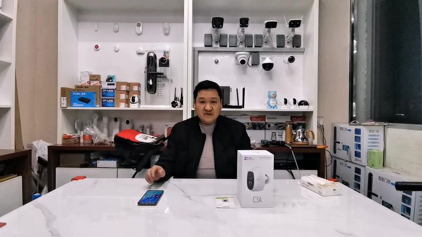 萤石C3A全无线摄像机安装教程,一定要看完!#实体店