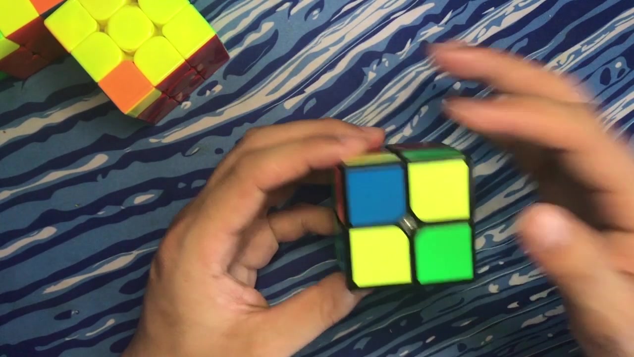不用学就已经会了的简单二阶魔方还原教程