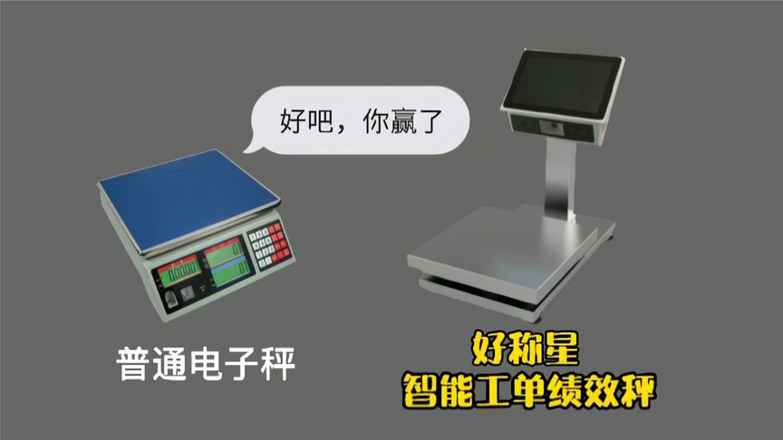 能自动计算工资的智能电子秤