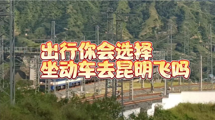 成昆复线如果全线通车,会动车去昆明赶飞机?还是攀枝花直接飞?