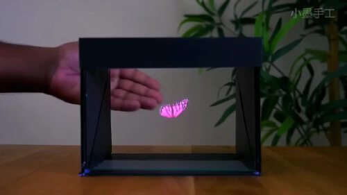 做一个3d投影的屏很震撼!