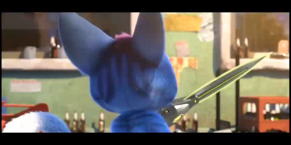 《熊出没之重返地球》熊二和阿布逃离警察逮捕片段2022年