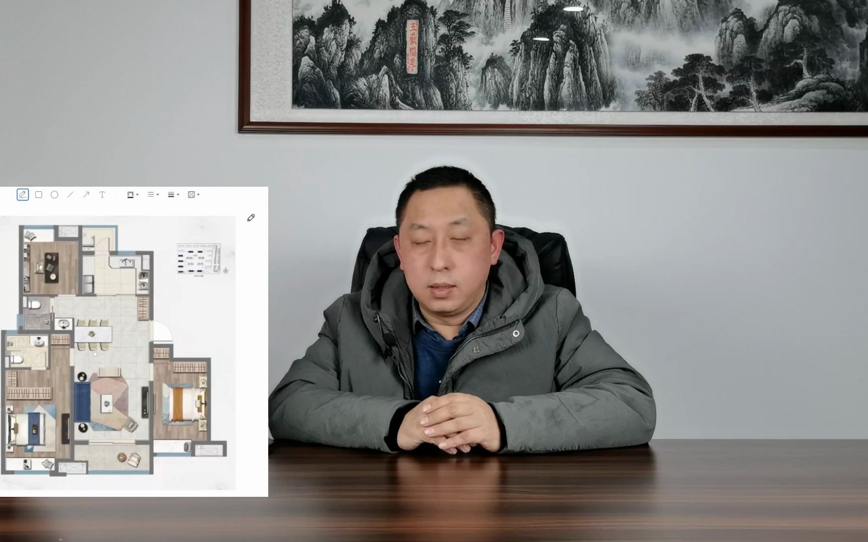 【房屋风水】三间卧室布局,按实际来居住,如何安排?