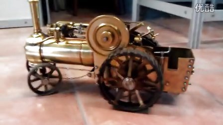全铜收藏版蒸汽机模型演示