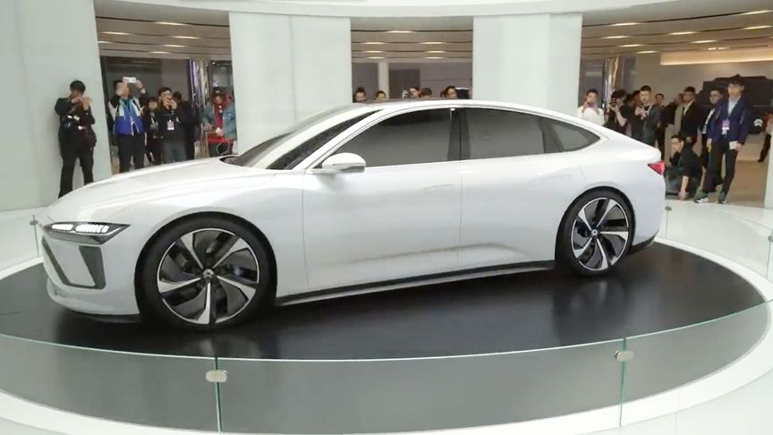 2019上海车展电动车展台,国产电动车吊打百年品牌?