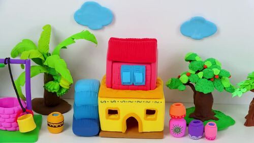 彩泥超轻粘土手工制作教程简单亲子手工