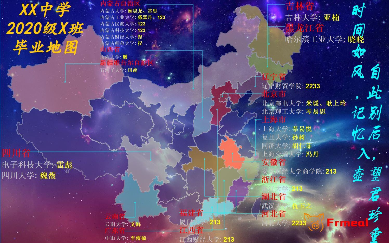 毕业去向地图一键制作!某菜鸡3000行java自动生成蹭饭地图