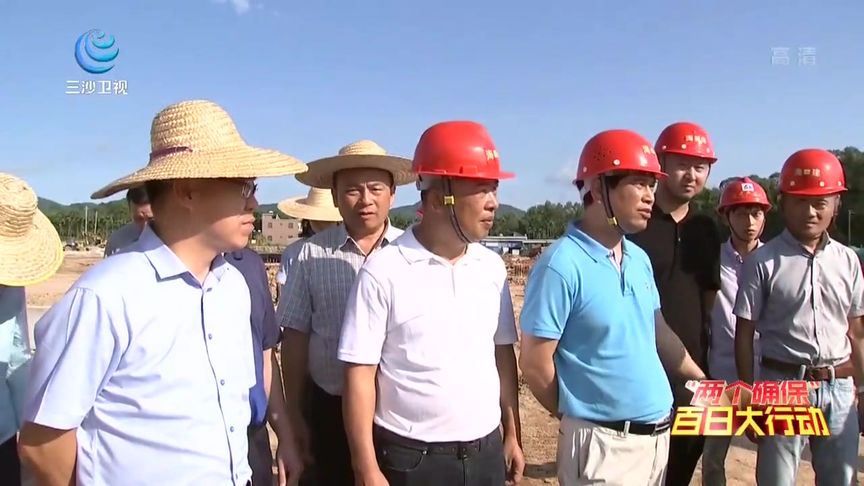 省政府工作组到三亚等市县开展“两个确保”两日大行动检查工作