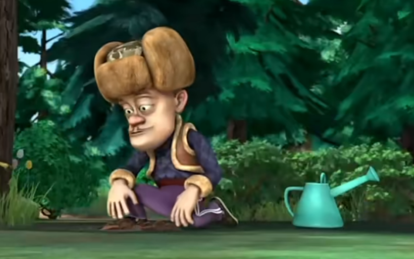 光头强开始环保生活,似乎不再砍树【熊出没之丛林总动员】