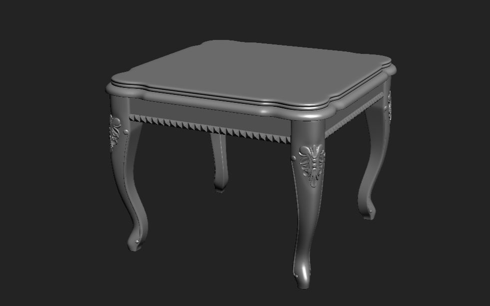 3dmax雕花茶几建模教程 下集 3dmax家具建模桌子模型制作视频教学...