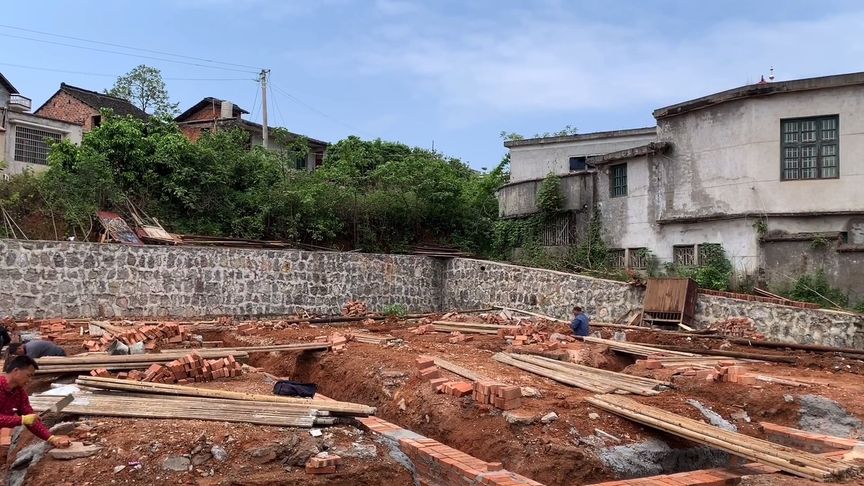 农村自建房选择条形基础,既省钱又坚固,起6层都没问题