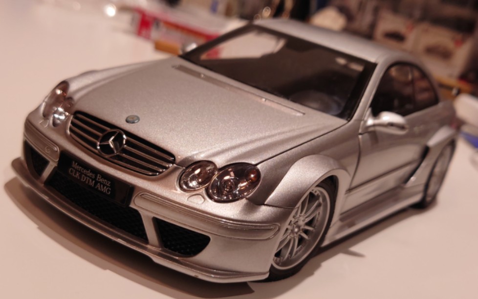 汽车模型 京商 1/18 奔驰 CLK DTM AMG COUPE 合金车模
