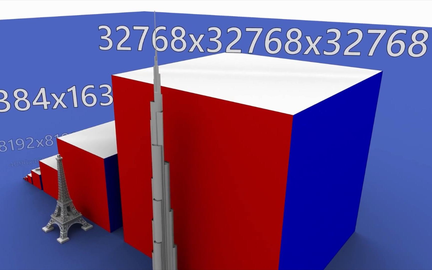 世界纪录WR! 被还原最高阶魔方: 32768=2^15 ShellPuppy