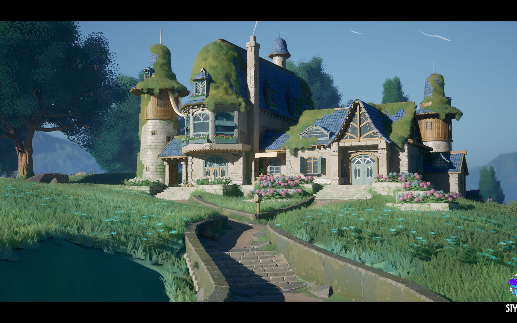 【UE虚幻资源】-UE5风格化城堡