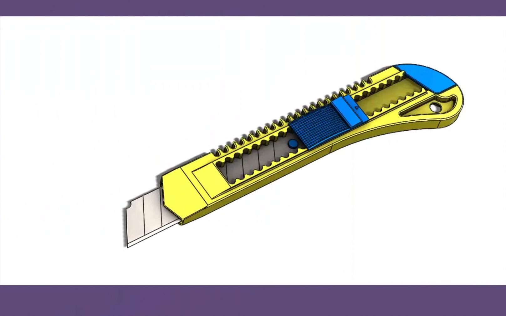美工刀(solidworks)