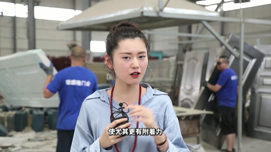 #车间日常 #防盗门 咱们身边的防盗门是怎么生产出来的,你知道么