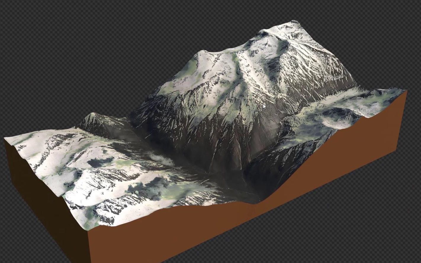 【中文讲解】Blender使用谷歌地图制作地形沙盘(GIS插件)