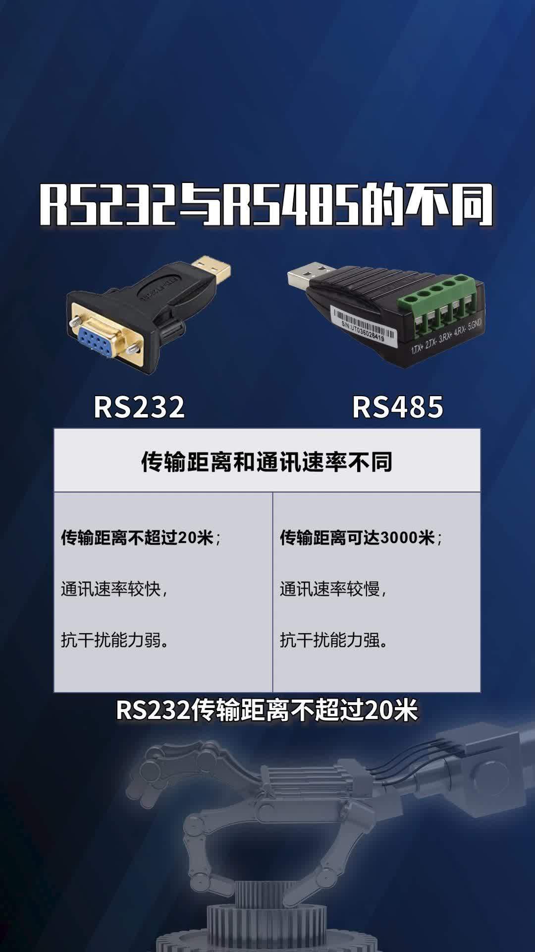 RS232与485居然有大不同(>﹏