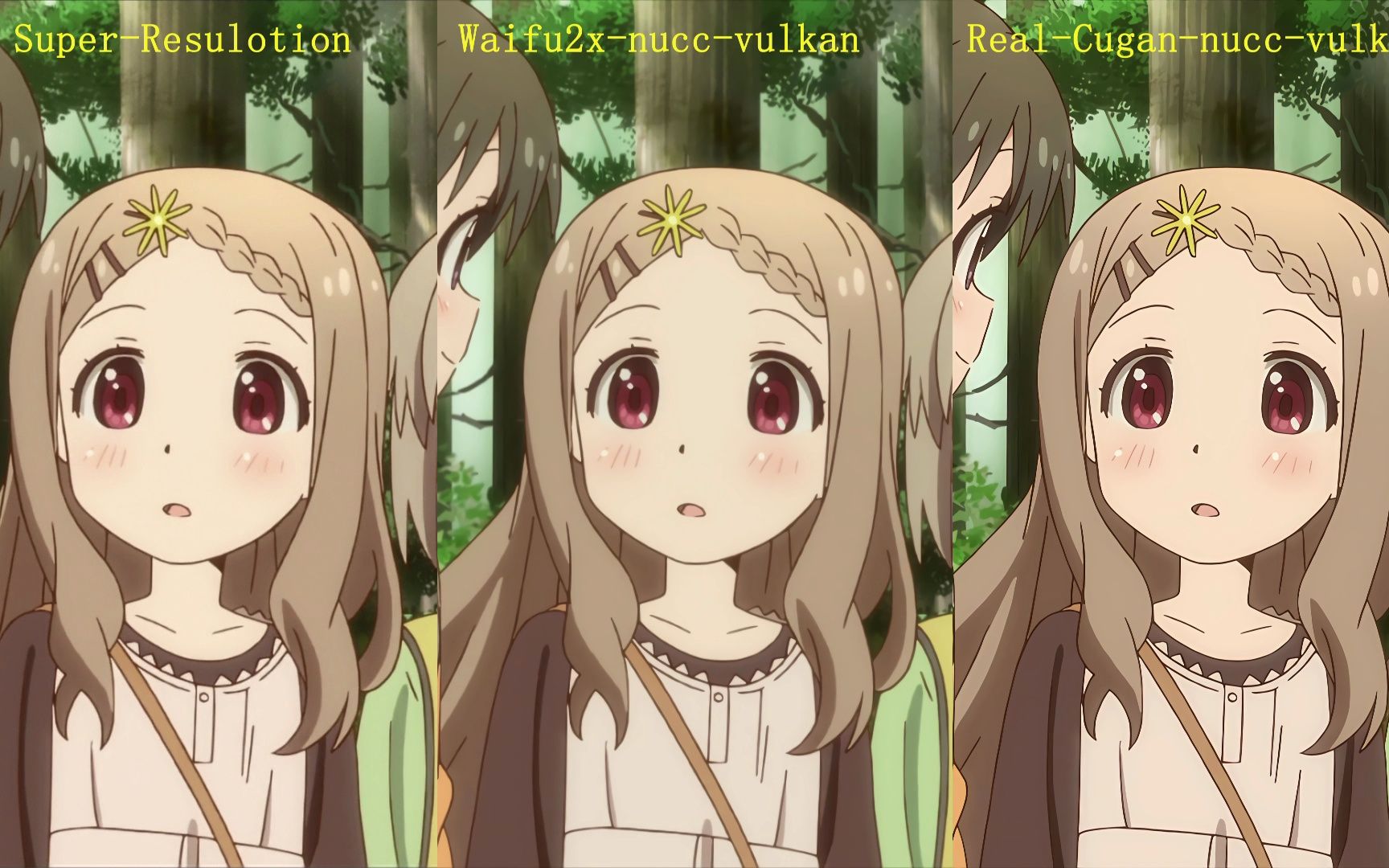 2d动漫超分辨率引擎对比(一):RTX Super-Resulotion & Waifu2x & Real...