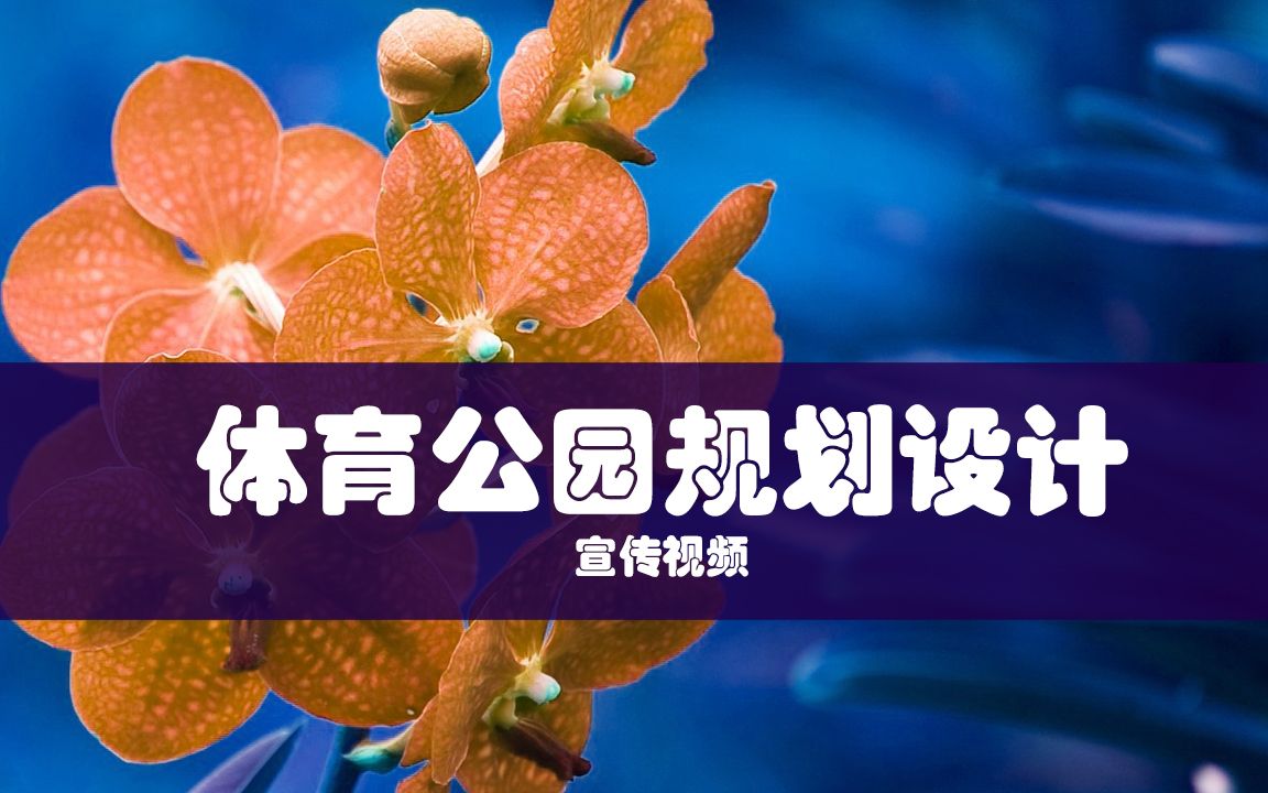 体育公园规划设计宣传视频