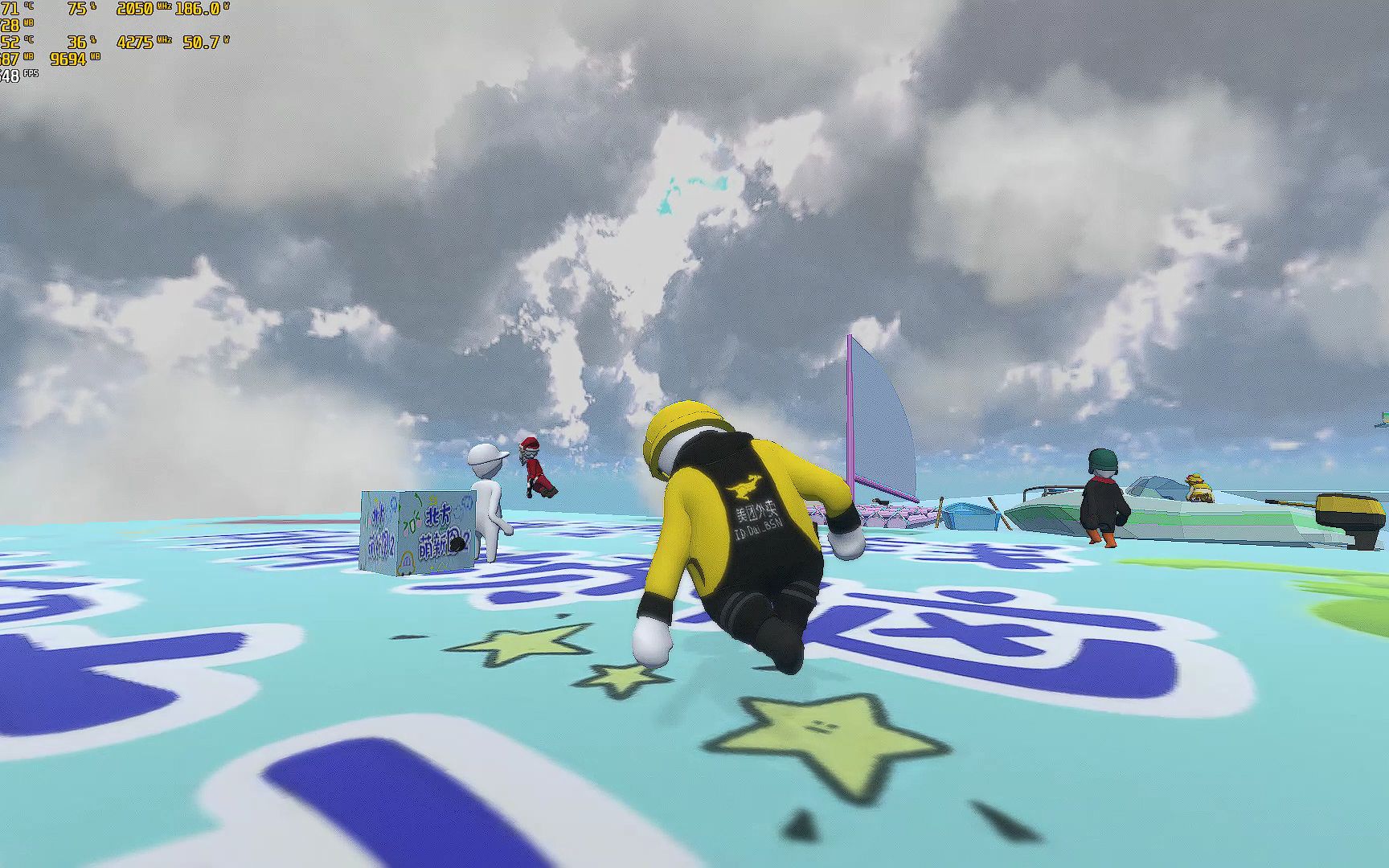 5700XT人类一败涂地最高画质测试