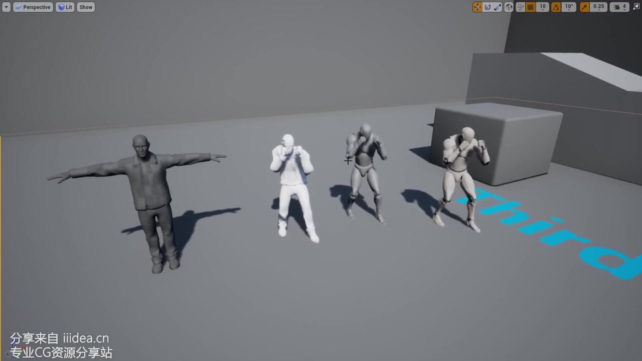 使用Blender 2.8正确输出骨骼动画到虚幻引擎Unreal Engine 4