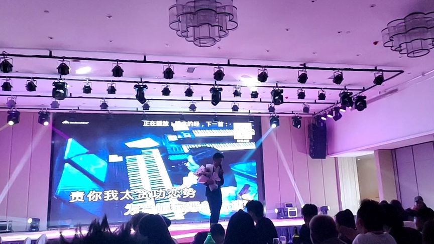 公司年会,我兄弟,唱歌怎么样