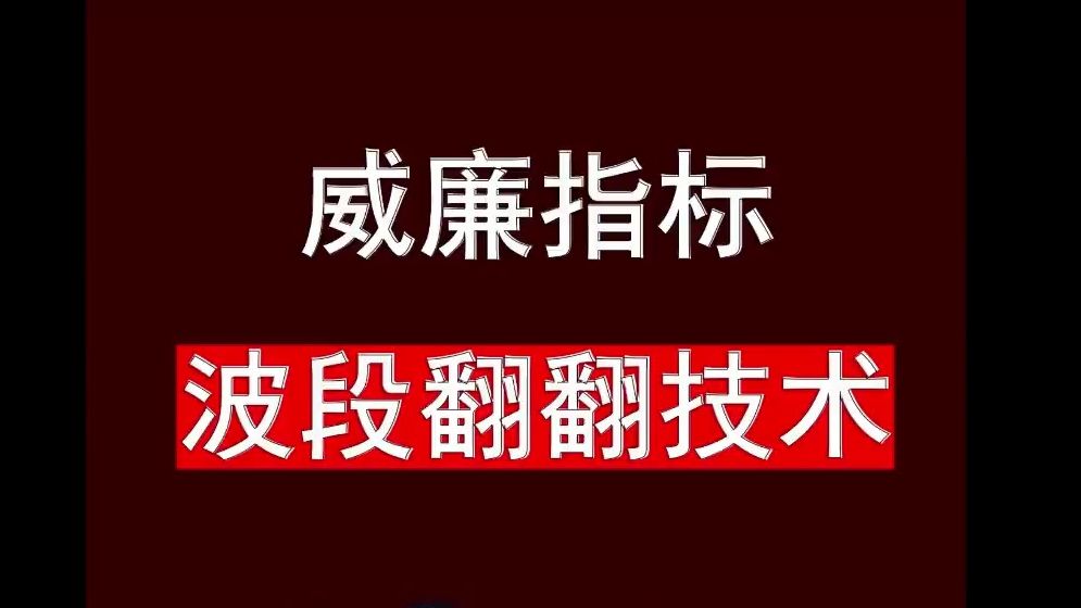 威廉指标,全新的交易方法