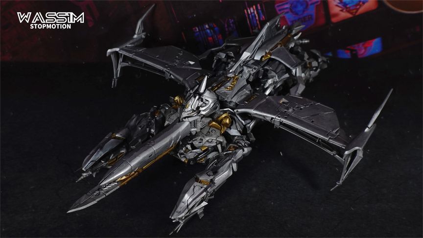 【定格动画】威震天最强形态!-变形金刚1孩之宝MPM08 4k