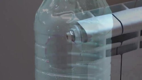 暖气片防水妙招,一个塑料瓶搞定!暖气片放水 暖气片放水妙招