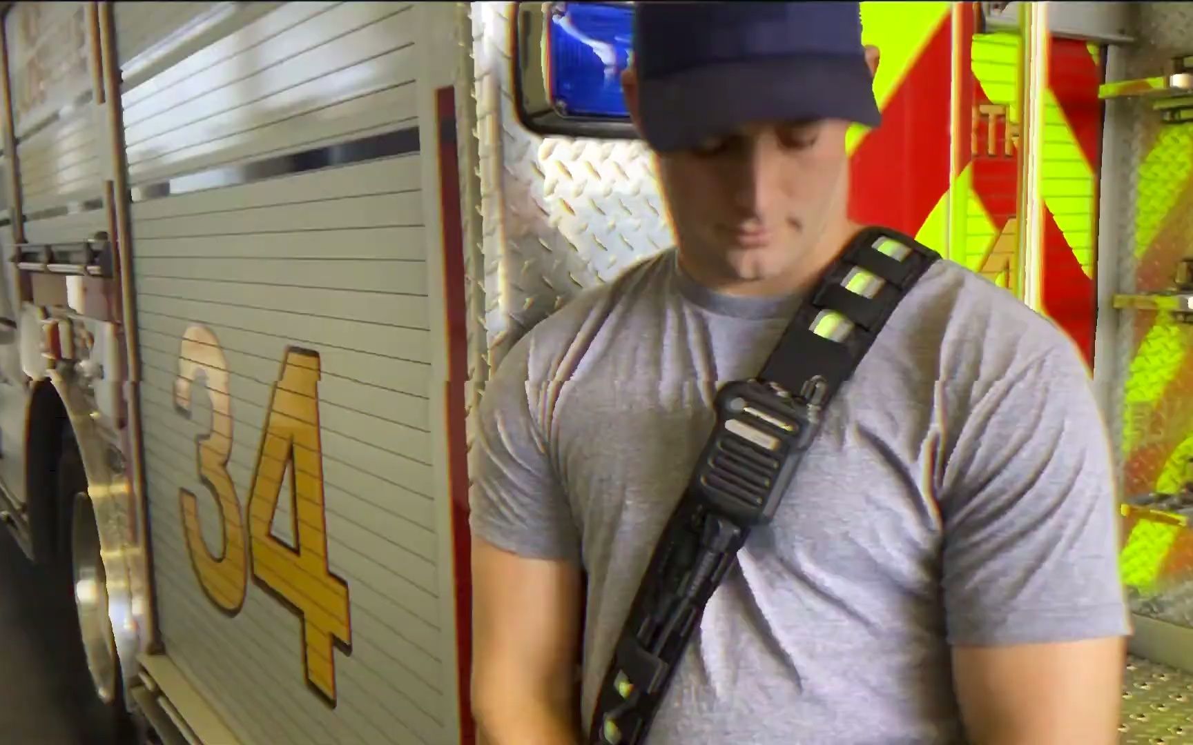 消防员 模块化对讲机肩带