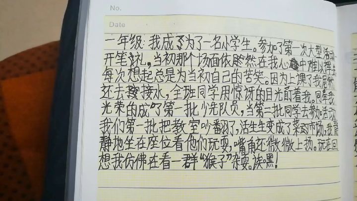 在小学生都这么写成长记录册了吗?