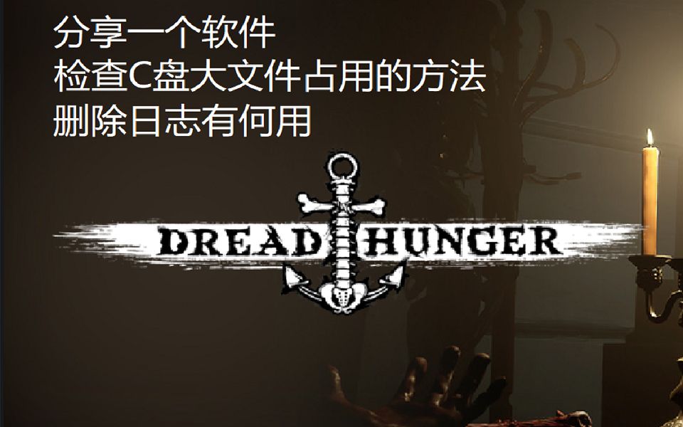如何查询c盘内大文件以及查看dreadhunger是否有日志bug