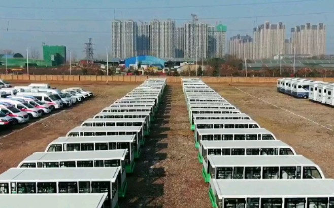 宇通纯电动观光车,全员准备,发车了