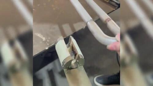 U型管封闭式氩弧自动焊接