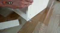 家用台式电脑桌组装流程