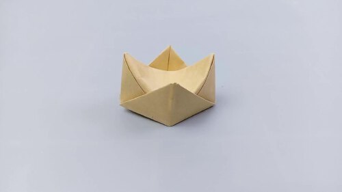 国王的王冠折法简单一看就懂一学就会
