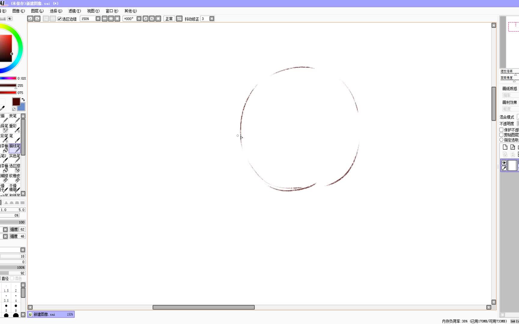 【SAI技巧教学】SAI画线稿 SAI能不能画商业插画