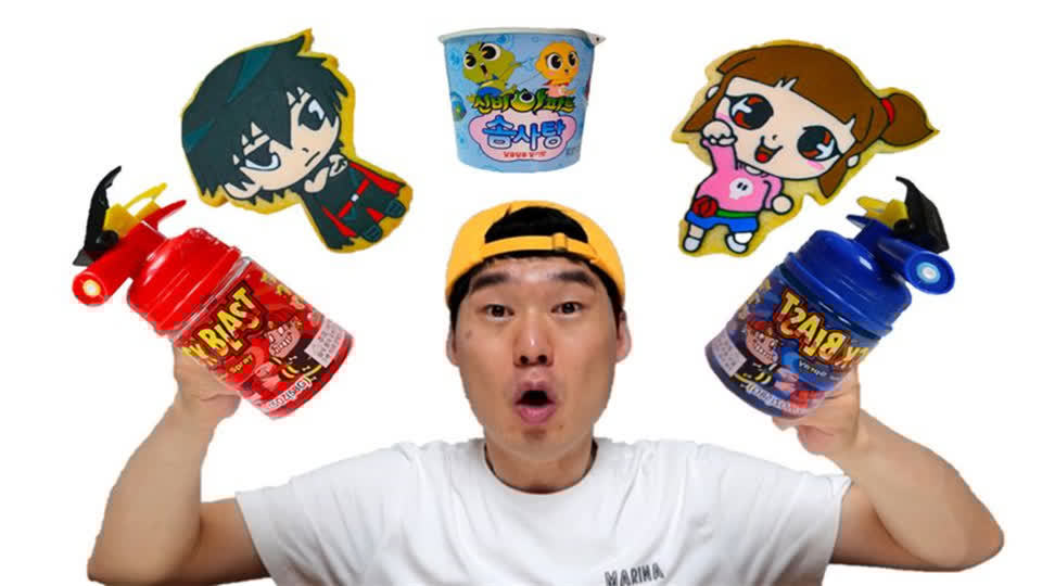 可爱妹妹VS帅气哥哥,哪个卡通人物才是赢家?动漫糖果挑战