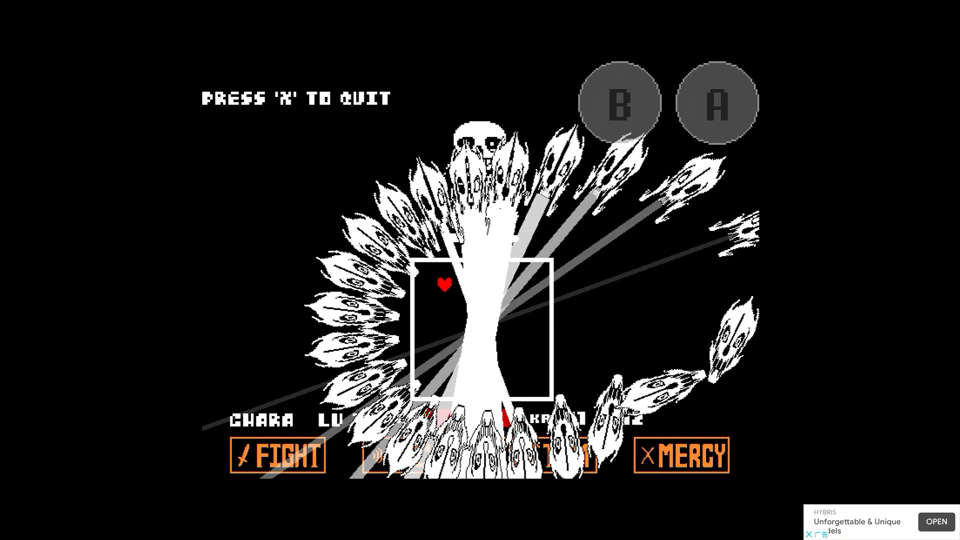 sans 模拟器网页版尾杀试玩( 有链接)_哔哩哔哩bilibili_UNDERTALE...