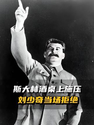 1949年斯大林酒桌上施压,刘少奇屡次拒绝,毛主席却连连夸奖 #斯大林 ...