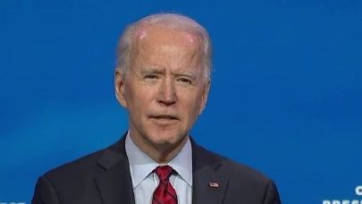 拜登宣布上任百天实现三大目标:戴口罩、打疫苗、开放学校