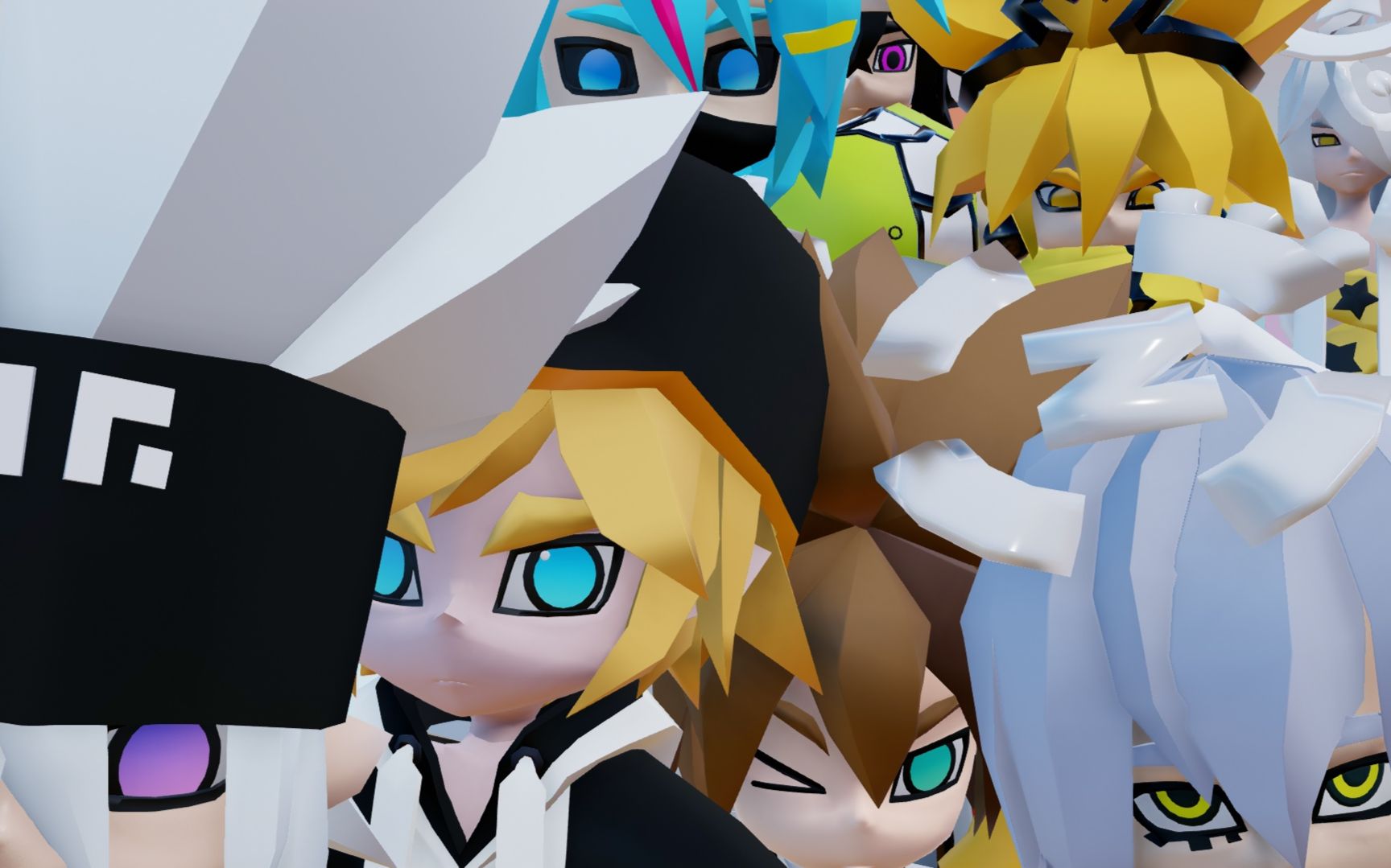 【凹凸世界/全员MMD】安迷修领着全员去了小马国w