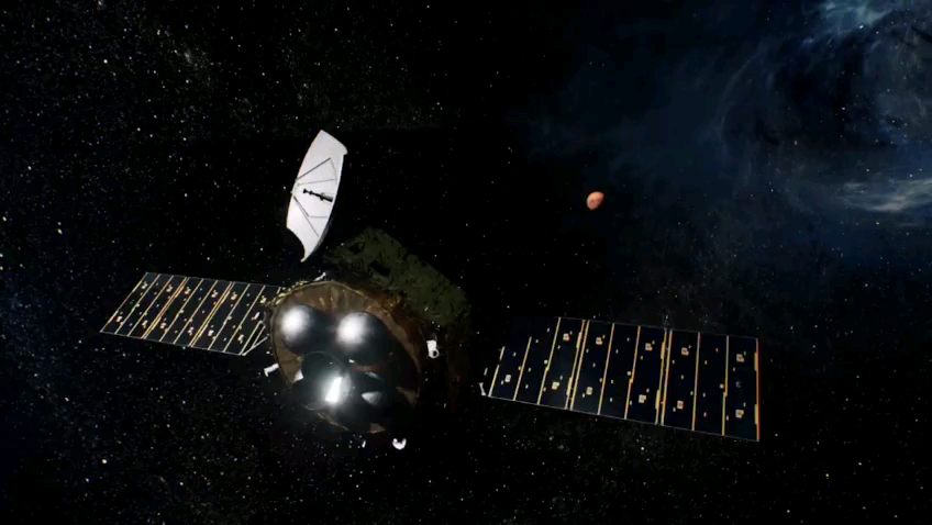 模拟“天问一号”奔火历程