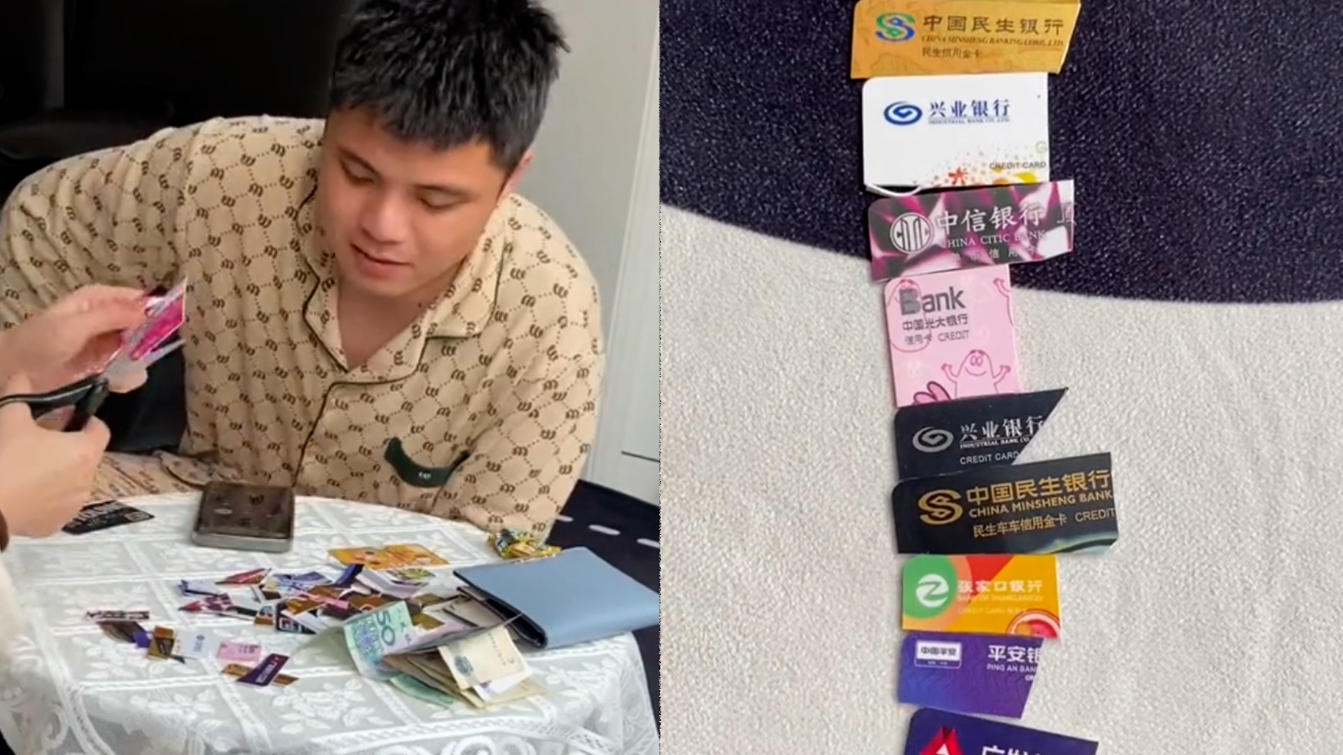 夫妻创业4年欠20多万,结婚半年还清所有信用卡:一次性剪卡注销