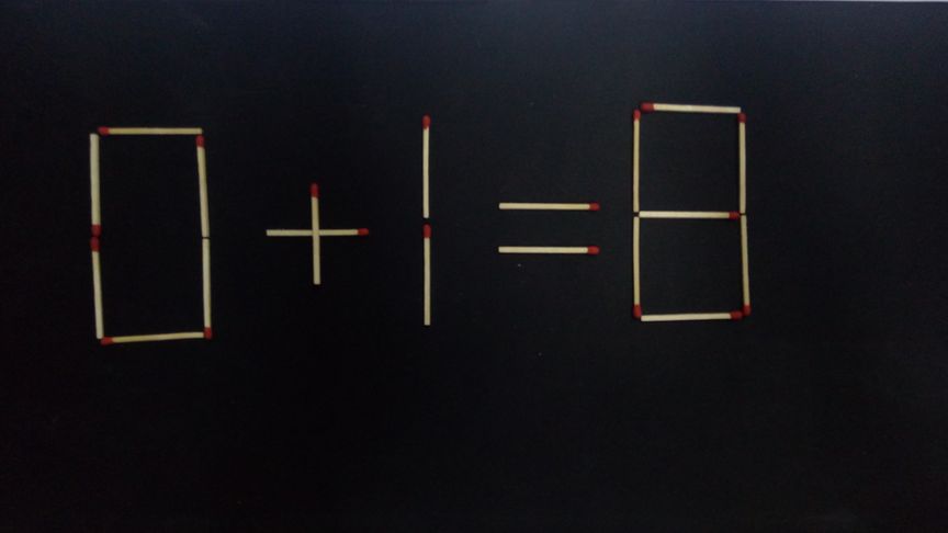 如何移动一根火柴使等式成立,小学一年级题目考验智商的时候来了