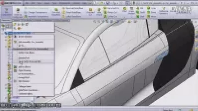 solidworks高级曲面视频教程 汽车奥迪R8.041