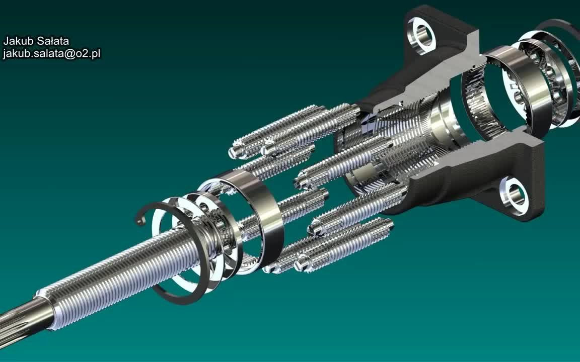 行星滚柱丝杠装配工艺流程!能在极艰苦环境下承受重载上千个小时