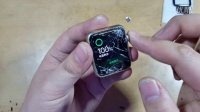 闪客修数码科技实录苹果手表换屏Apple Watch换屏幕全过程